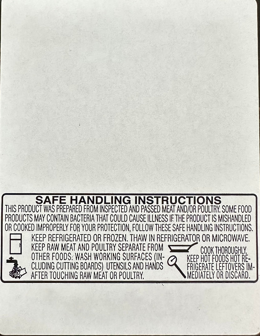 1/2 Case – 2.28″ X 2.95″ LABELS W/ Safe Handling – 7 Rolls – GRETA